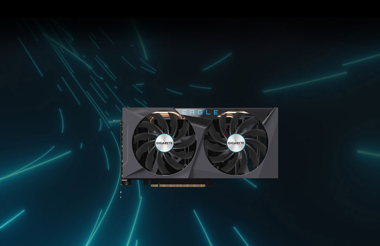 GIGABYTE Eagle GeForce RTX 3060 Ti Video Card GV-N306TEAGLE-8GD (rev. 2 ...
